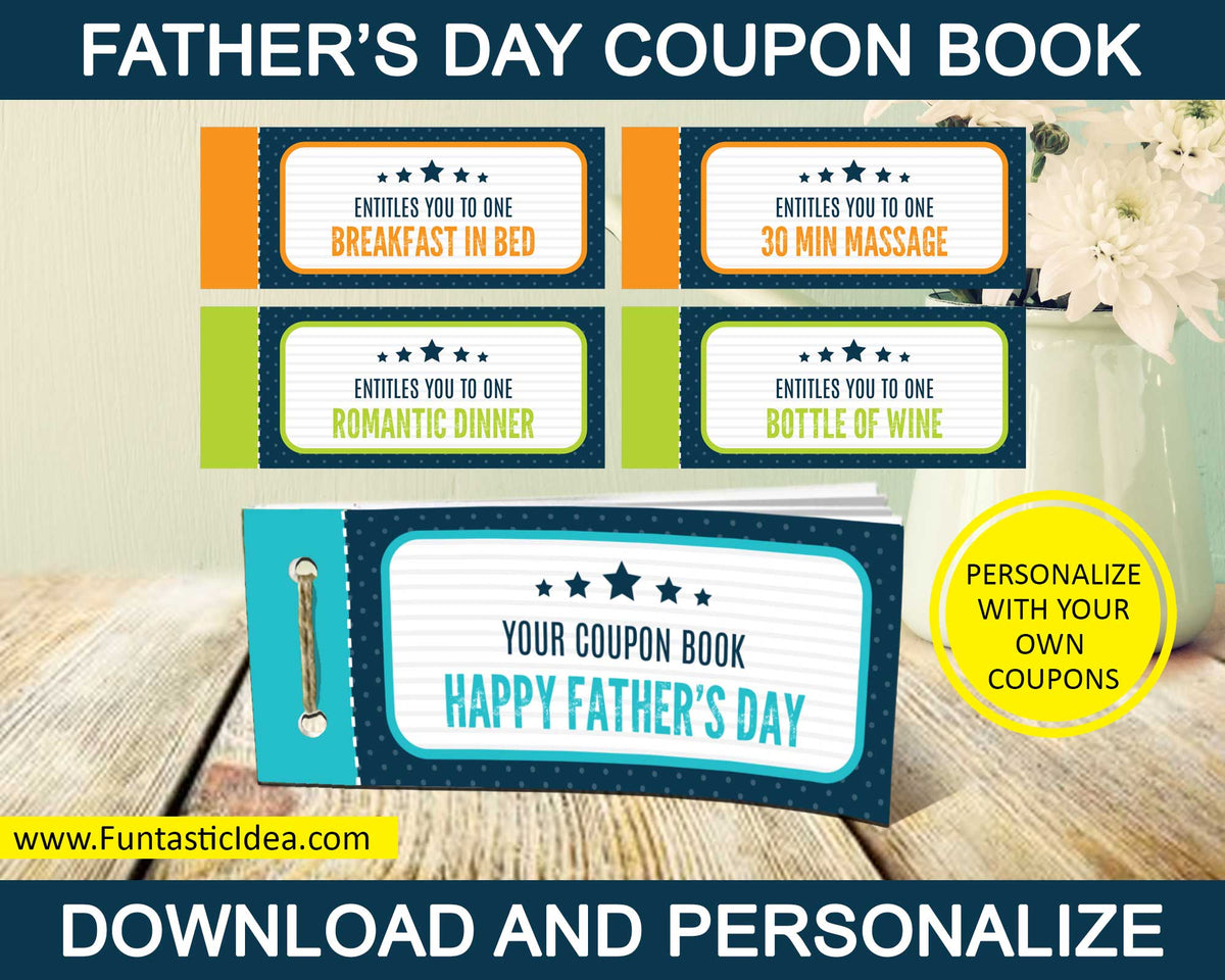 Father's Day Coupon Book – Funtastic Idea