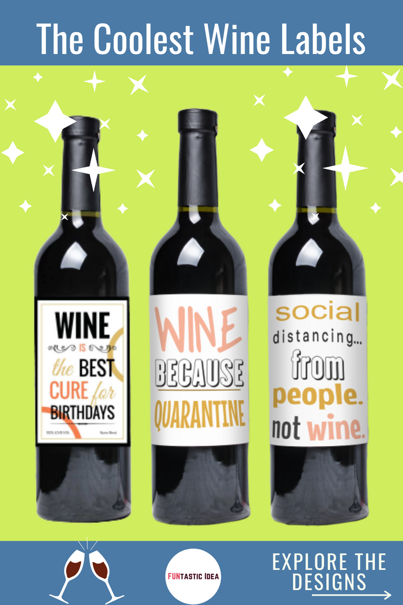 The Coolest Wine Labels Printable – Funtastic Idea