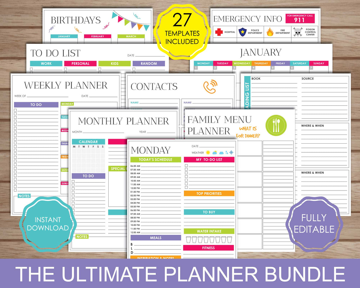 Family Planners and Charts – Funtastic Idea